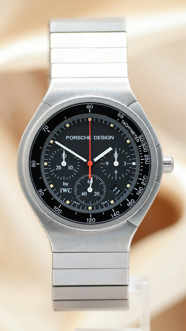 IWC Porsche Design Chronograph Titan IW3743 Box + og. Papiere